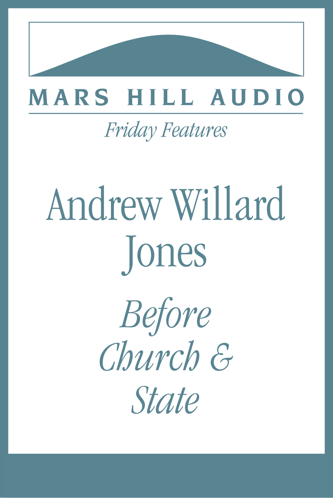 Questioning the “sacred-secular” division - Mars Hill Audio