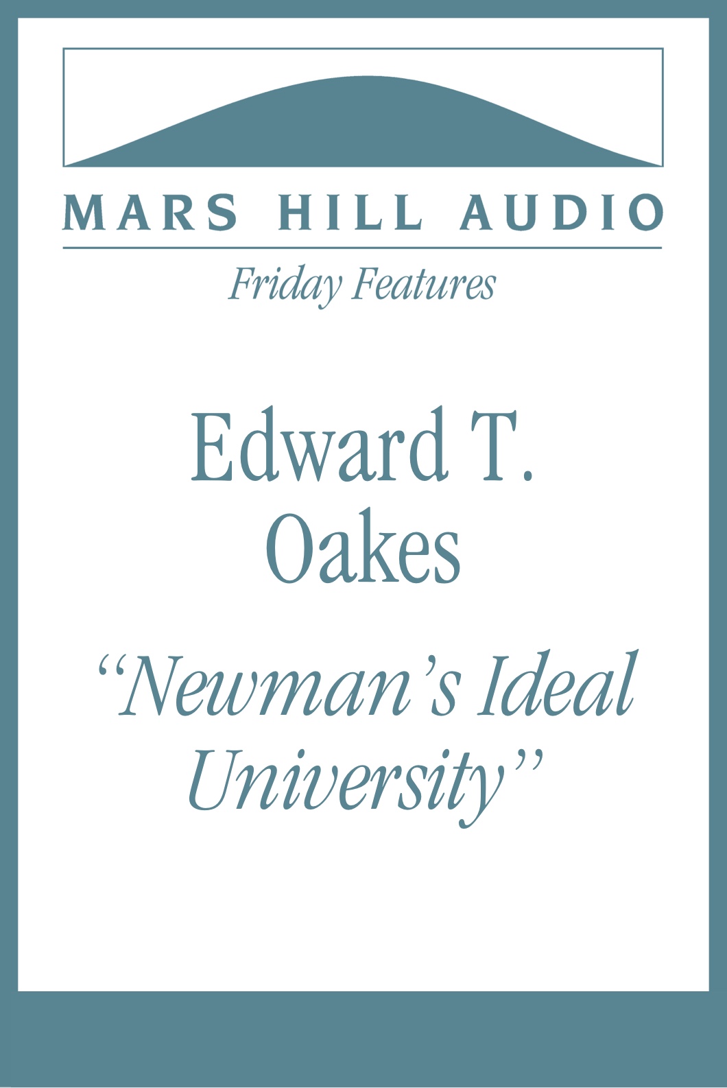 First Things - Mars Hill Audio
