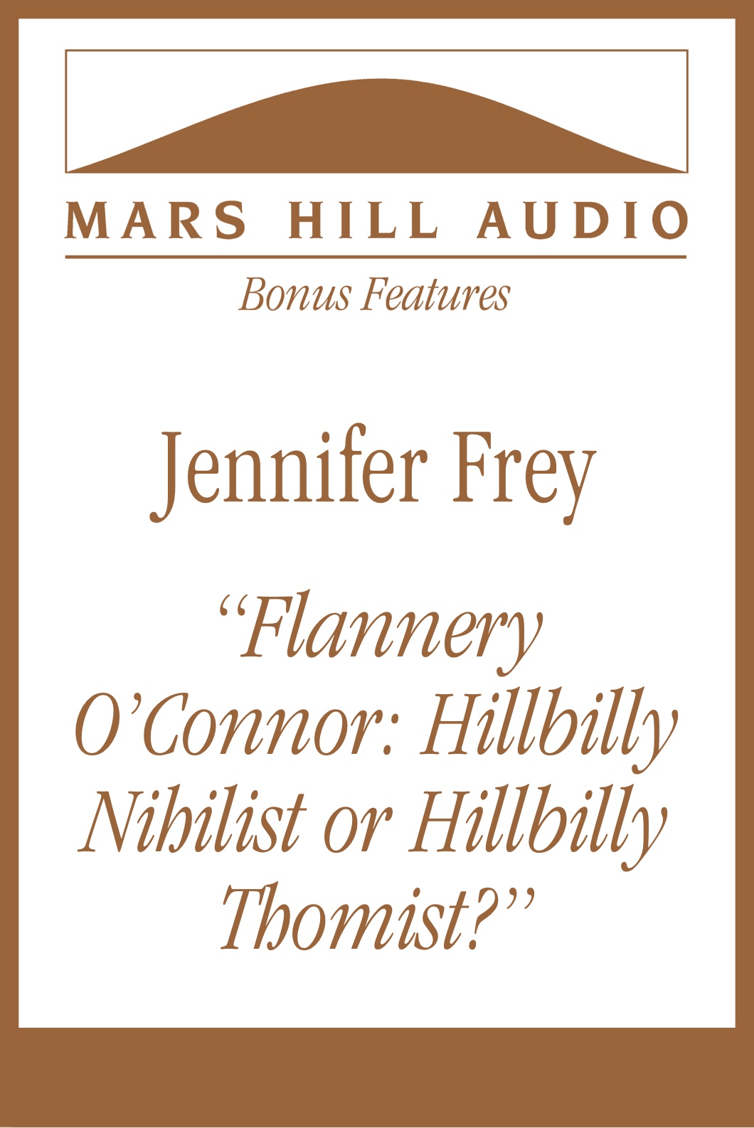 Grace and Christian realism - Mars Hill Audio